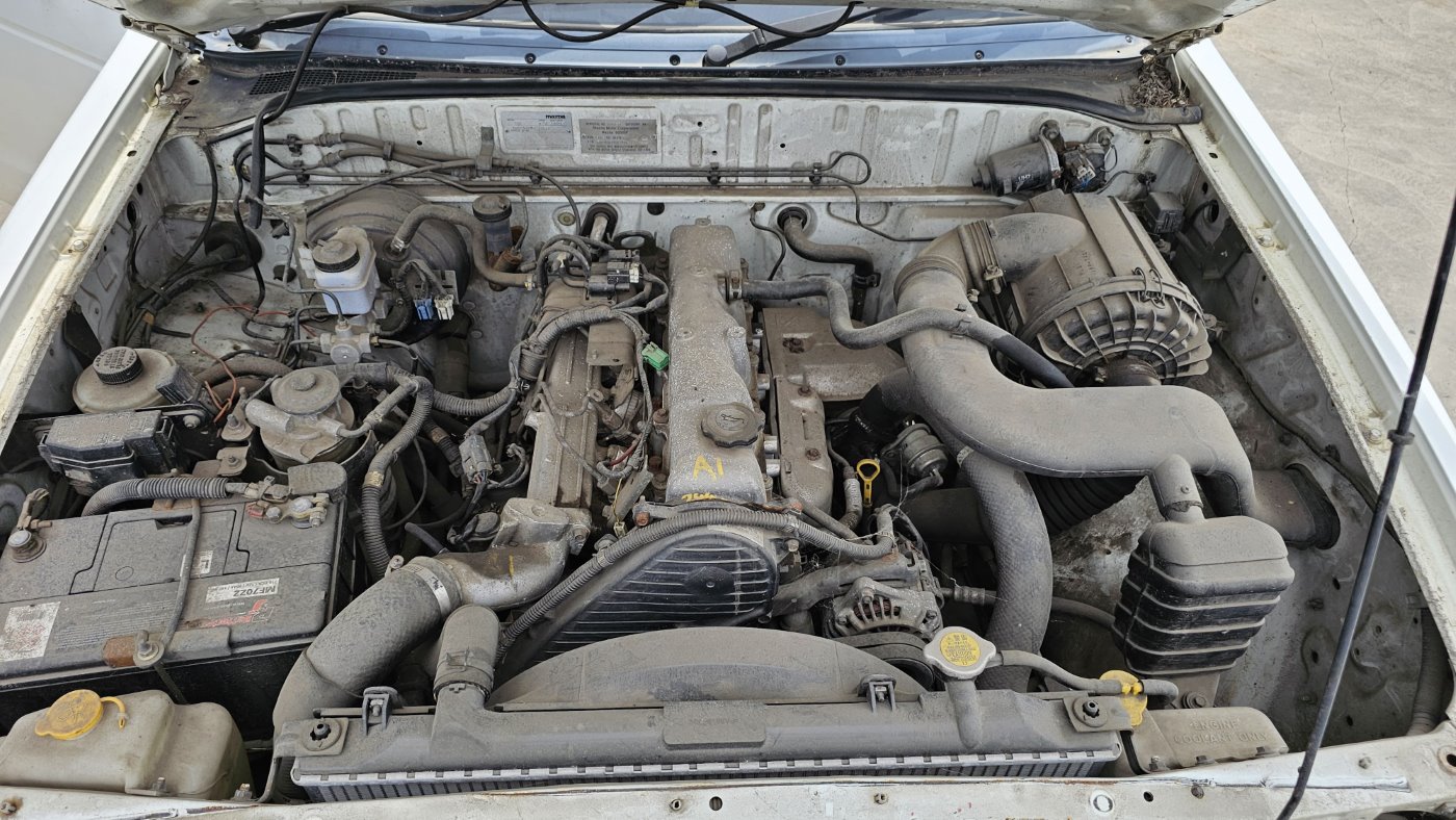 Car Wreckers - Mazda Bravo 2003 White Auto Diesel