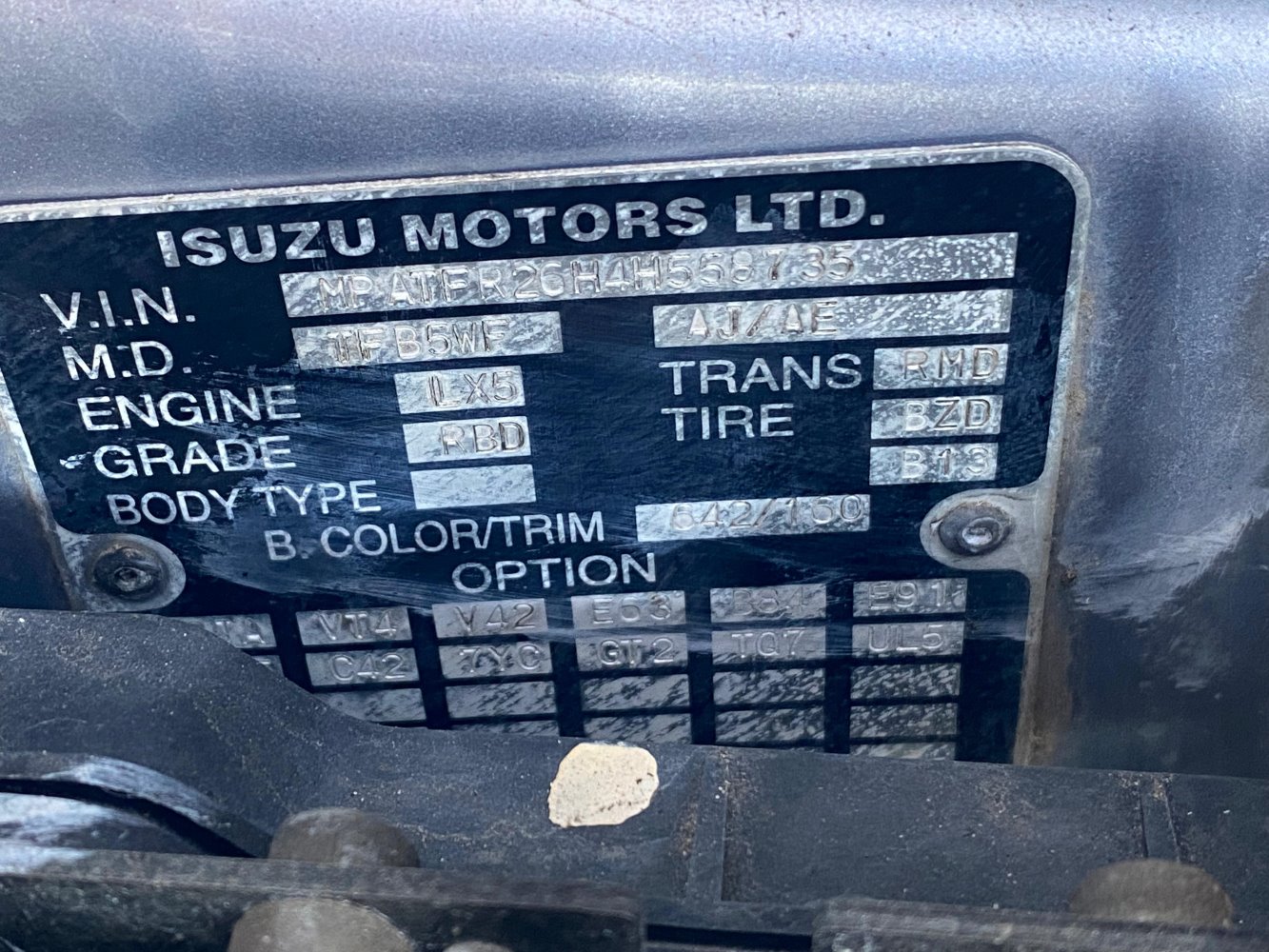 Car Wreckers - Holden Rodeo 2004 Silver Auto Petrol