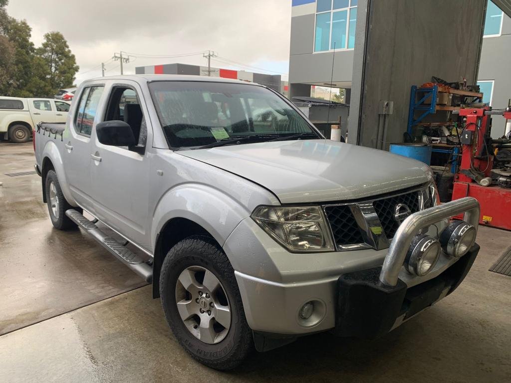 Car Wreckers - Nissan Navara 2010 Silver Auto Diesel