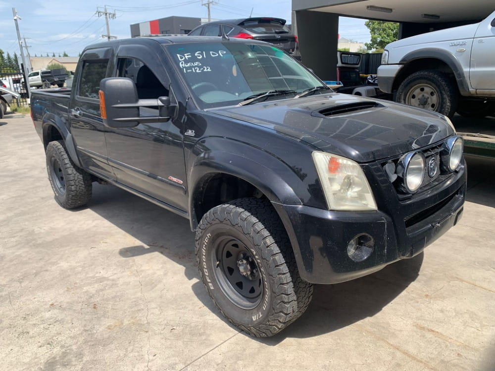 Car Wreckers - Holden Rodeo 2008 Black Auto Diesel