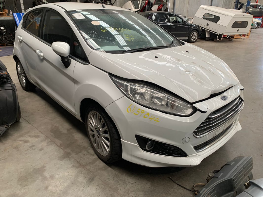 Car Wreckers - Ford Fiesta 2016 White Auto Petrol