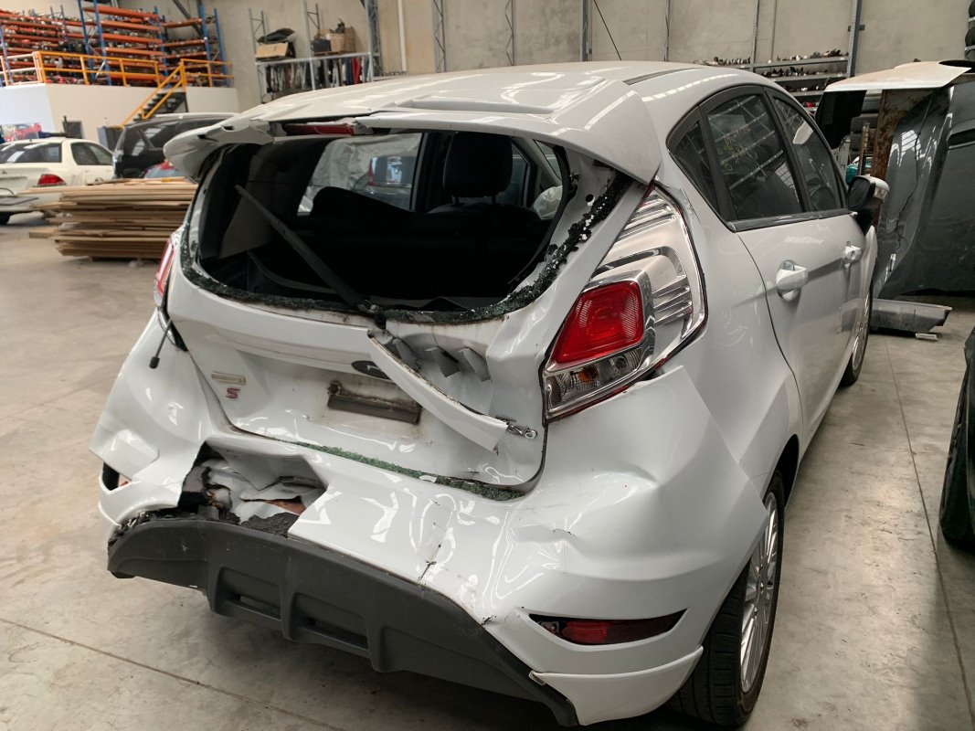Car Wreckers - Ford Fiesta 2016 White Auto Petrol