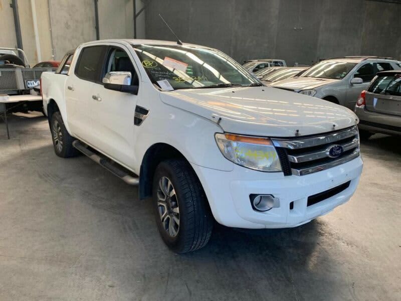 Car Wreckers - Ford Ranger 2013 White Auto Diesel