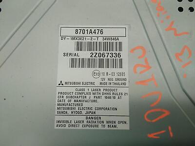 MITSUBISHI MIRAGE LA-LB 12/2012 STEREO/HEAD UNIT RADIO/CD PLAYER - MMM ...