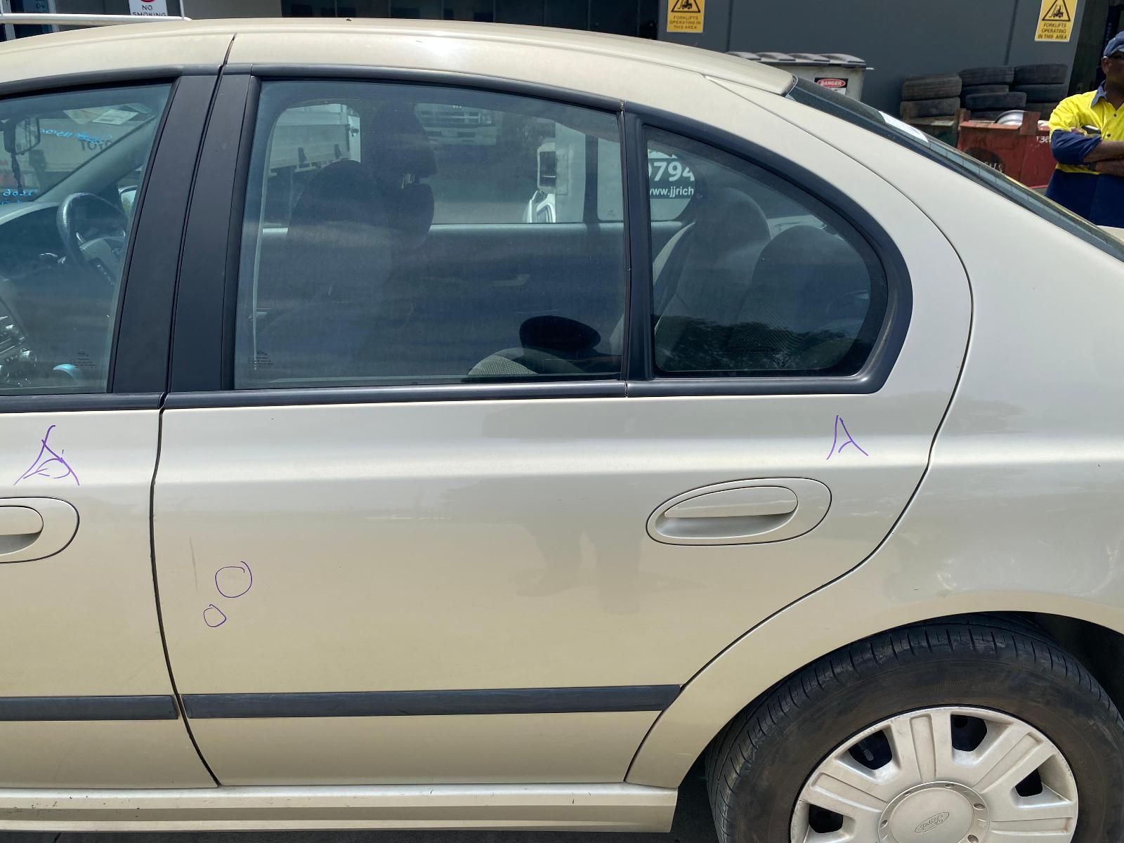 FORD FALCON BA-BF 10/2002-03/2008 LEFT REAR DOOR SHELL SEDAN - MMM Auto ...