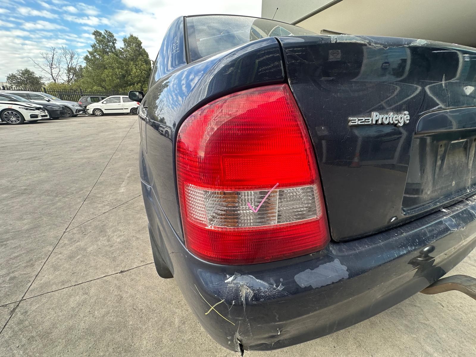 MAZDA 323 BJ 09/1998-12/2003 LEFT TAILLIGHT KOITO LENS 220-61866 P/N ...