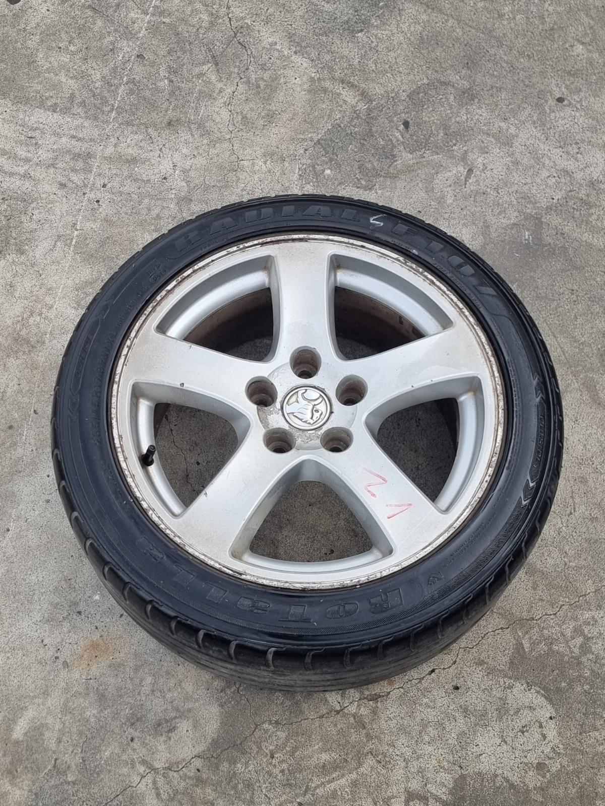 HOLDEN COMMODORE WHEEL ALLOY FACTORY, 17X8.0IN, VX, SS TYPE, SEDAN, 10/ ...