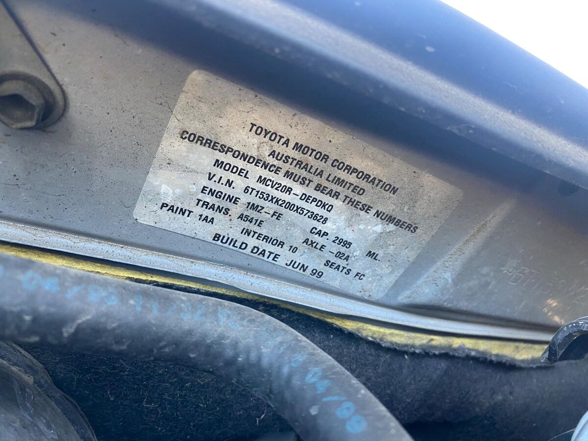 TOYOTA CAMRY 08/1997-08/2002 LEFT REAR WiNDOW REG/MOTOR SK20, MANUAL ...