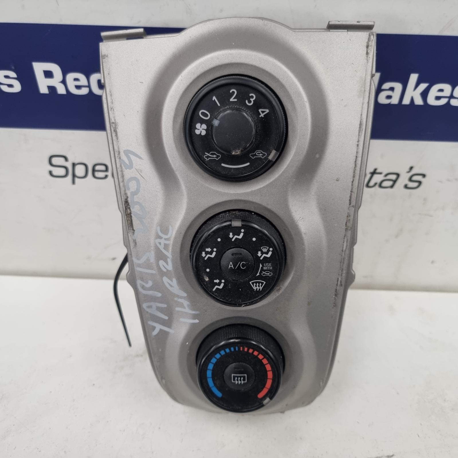 TOYOTA YARIS 10/2005-07/2011 HEATER/AC CONTROLS NCP9# STANDARD TYPE ...