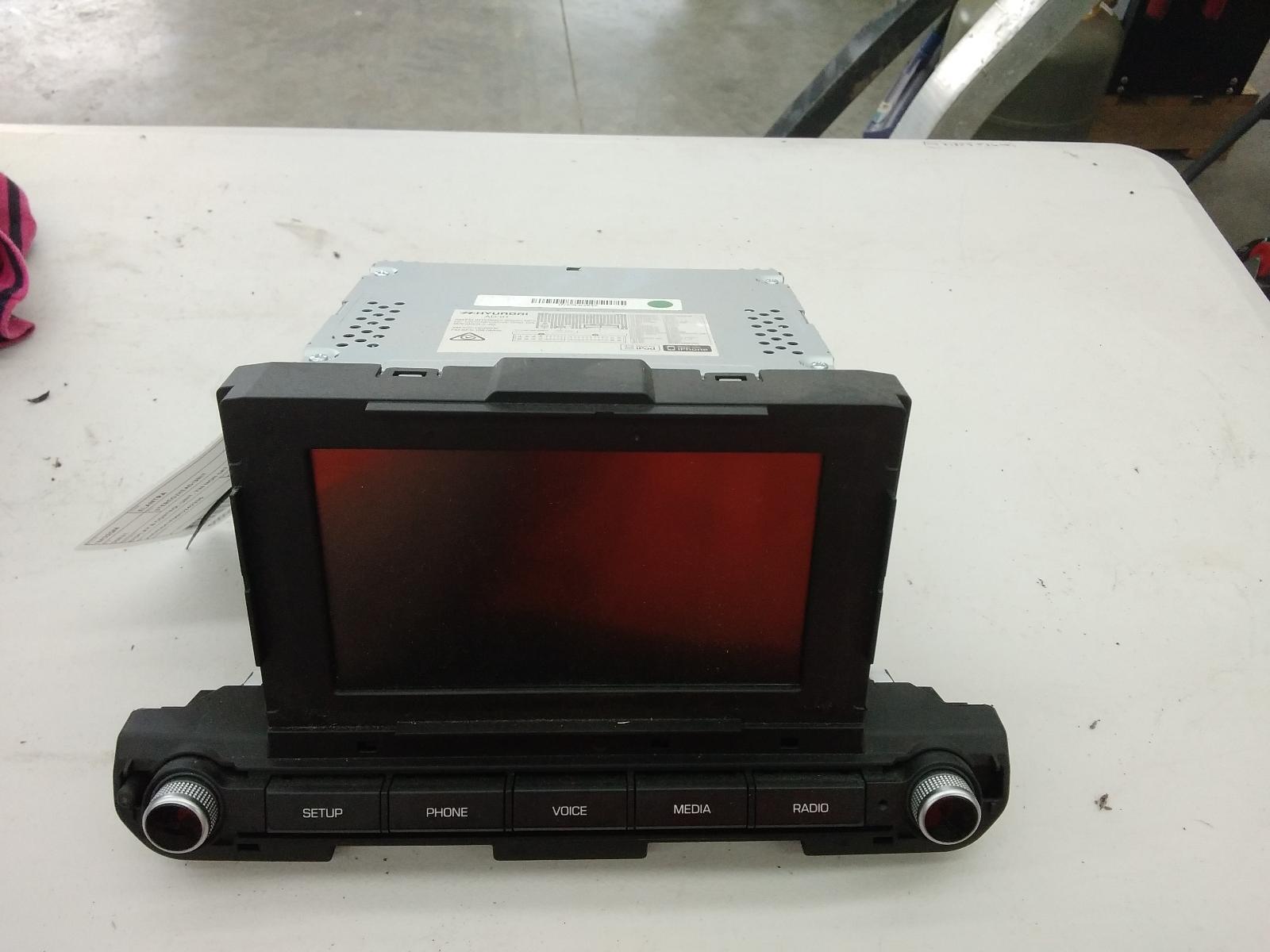 HYUNDAI ELANTRA STEREO/HEAD UNIT DISPLAY & CONTROL UNIT, 7IN NON SAT ...