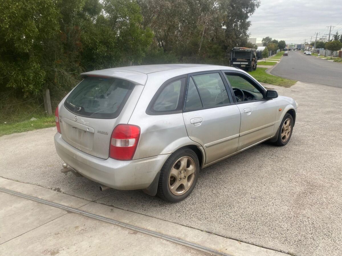 MAZDA 323 09/1998-02/2001 DOOR TRIM RIGHT HAND REAR, POWER WINDOW TYPE ...