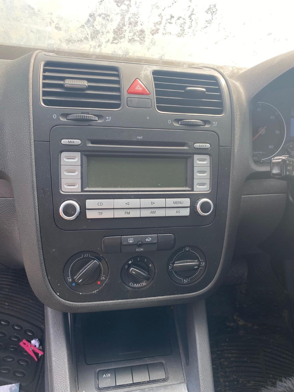 VOLKSWAGEN GOLF GEN 5 07/2004-02/2009 HEATER/AC CONTROLS CLIMATE ...