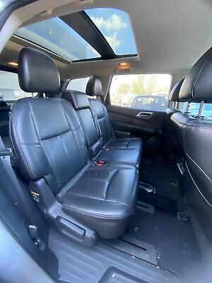 NISSAN PATHFINDER R52 06/2013-04/2021 LEFT REAR 2ND ROW SEAT BELT STALK ...