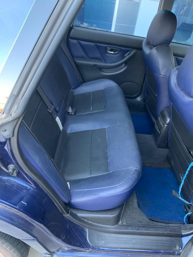 SUBARU LIBERTY 3RD GEN 11/1998-08/2003 LEFT REAR SEAT BELT GREY/BLACK SEDAN - MMM Auto Centre