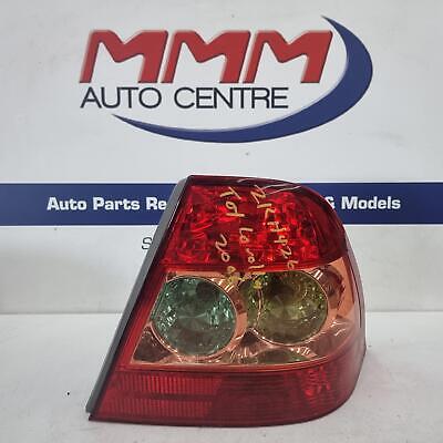 TOYOTA COROLLA ZZE122 04/2004-06/2007 RIGHT TAILLIGHT SEDAN LENS# 02-91 ...