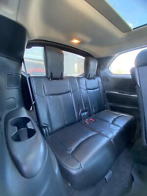 NISSAN PATHFINDER R52 06/2013-04/2021 3RD SEAT LEFT REAR BLACK LEATHER ...