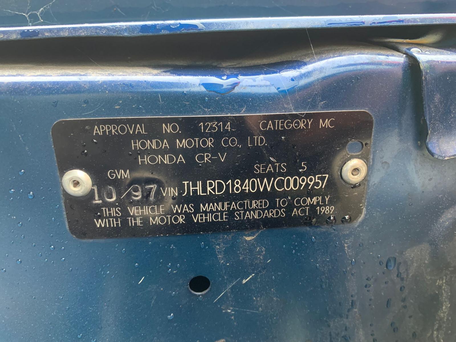 HONDA CRV RD1 12/1995-11/2001 ABS PUMP/MODULATOR - MMM Auto Centre