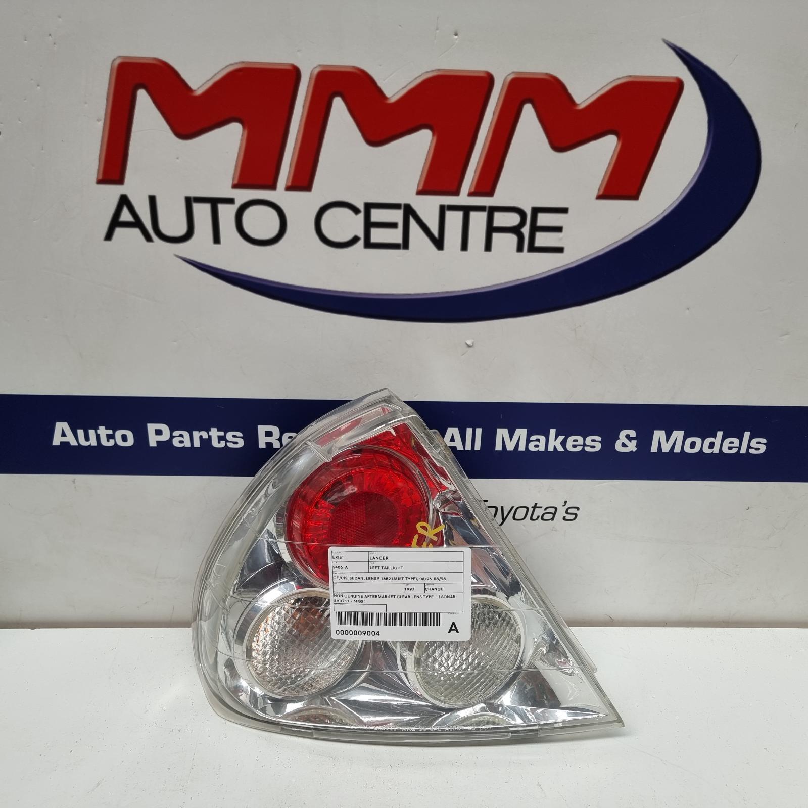 MITSUBISHI LANCER LEFT TAILLIGHT CE/CK, SEDAN, LENS# 1682 (AUST TYPE ...