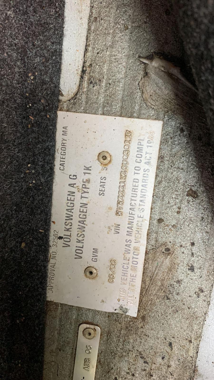 VOLKSWAGEN GOLF GEN 5 07/2004-02/2009 STEREO/HEAD UNIT SINGLE DISC CD ...