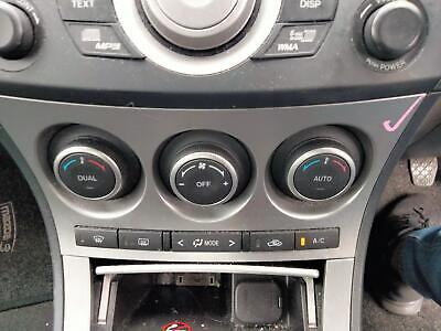 MAZDA 3 BL 04/2009-10/2013 HEATER/AC CONTROLS CLIMATE CONTROL TYPE ...