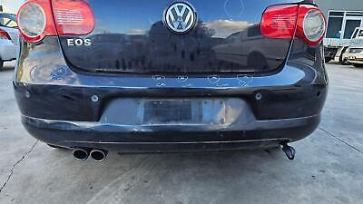 VOLKSWAGEN EOS 1F 02/2007-12/2014 REAR BUMPER WITH PARK SENSORS PETROL ...