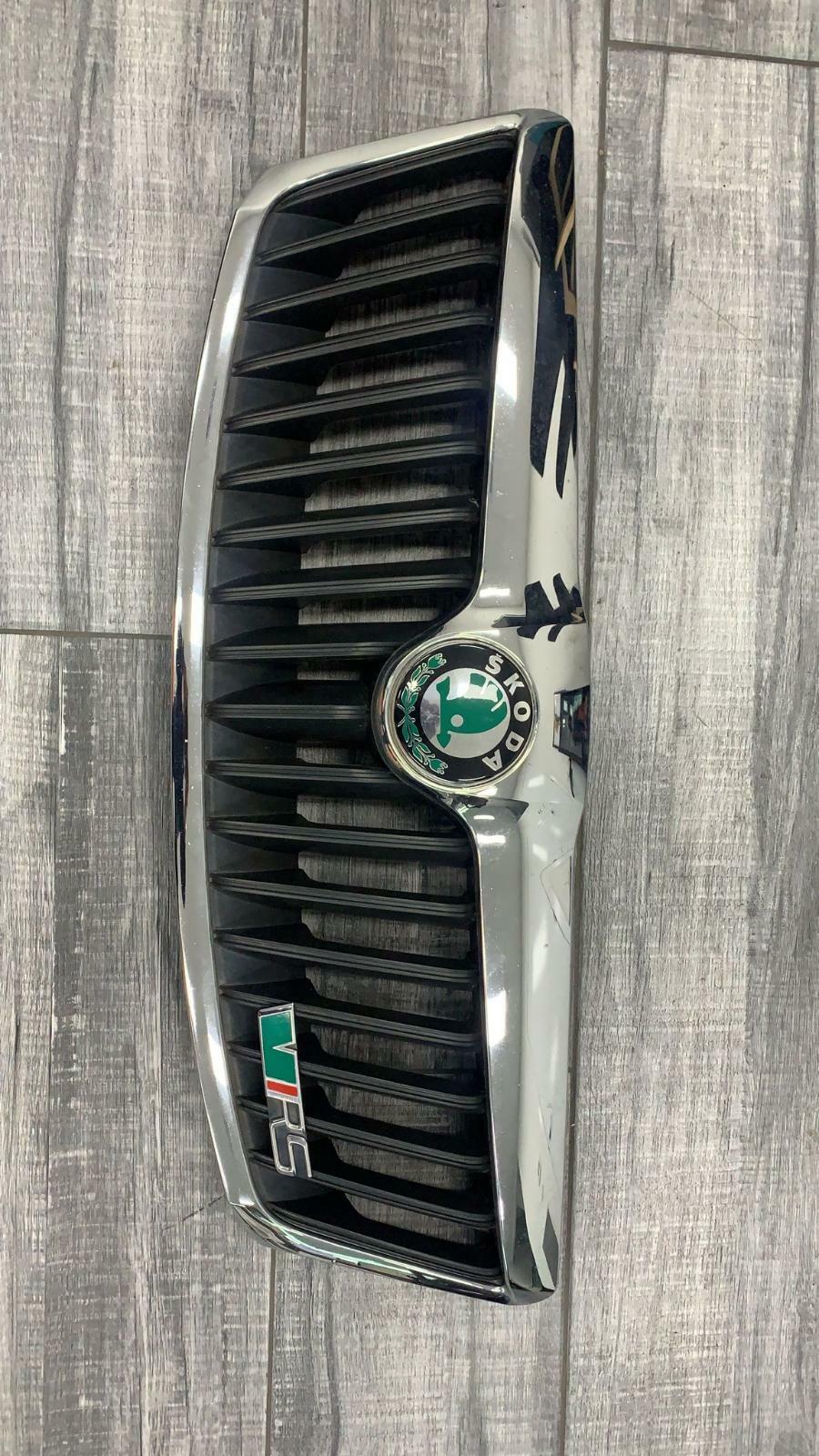 SKODA OCTAVIA GRILLE RADIATOR GRILLE, 1Z, 05/09-10/13 09 10 11 12 13 ...