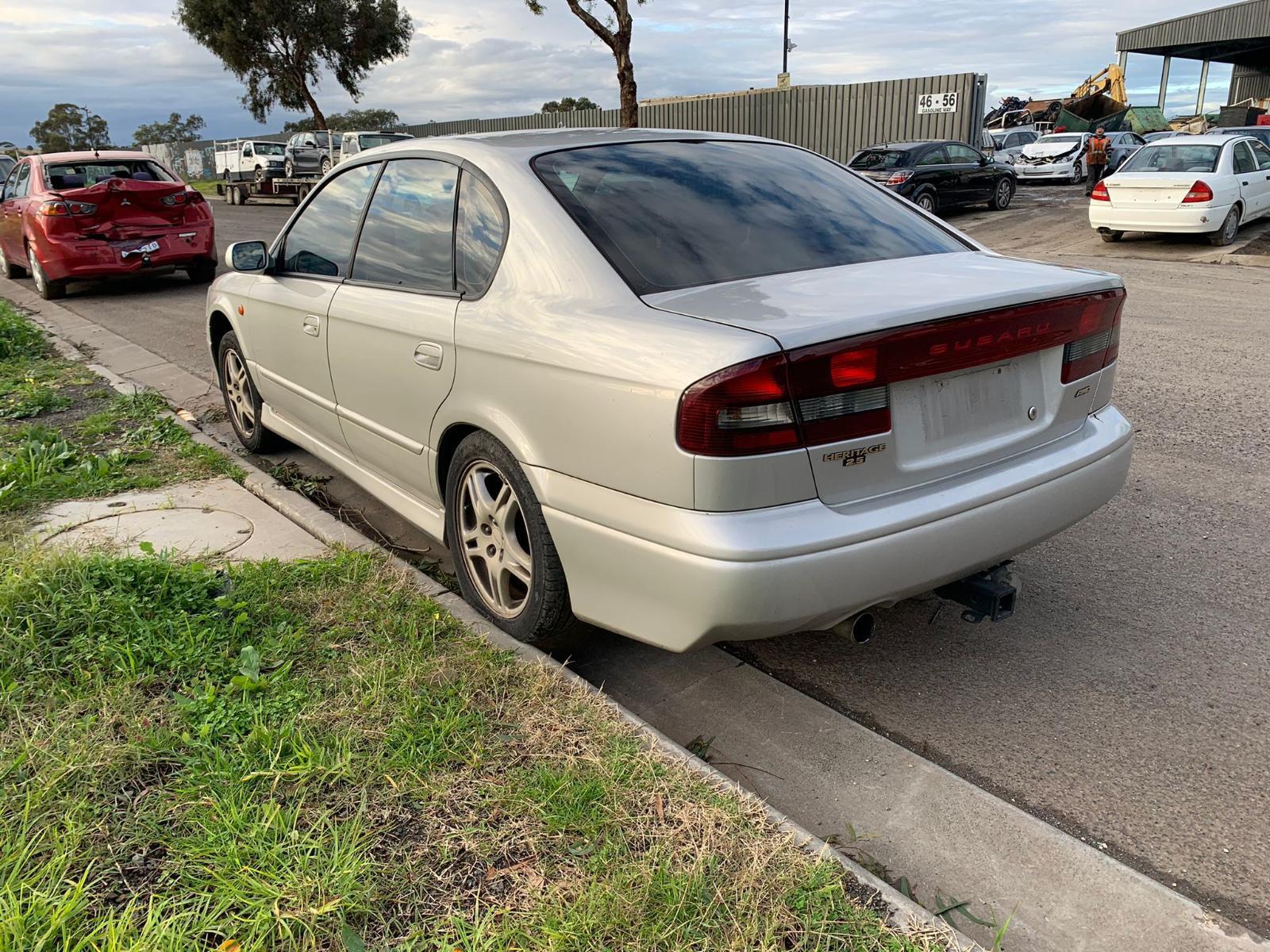SUBARU LIBERTY 3RD GEN 11/1998-08/2003 LEFT REAR DOOR SHELL VIN JF1BE ...