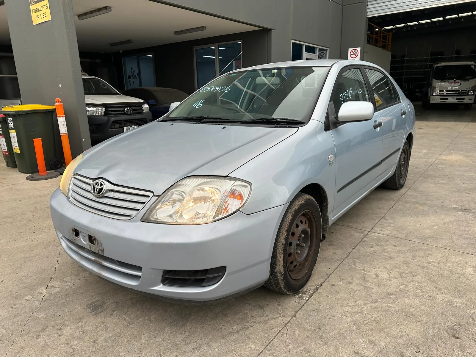 Car Wreckers - Toyota Corolla 2005 Blue Auto Petrol