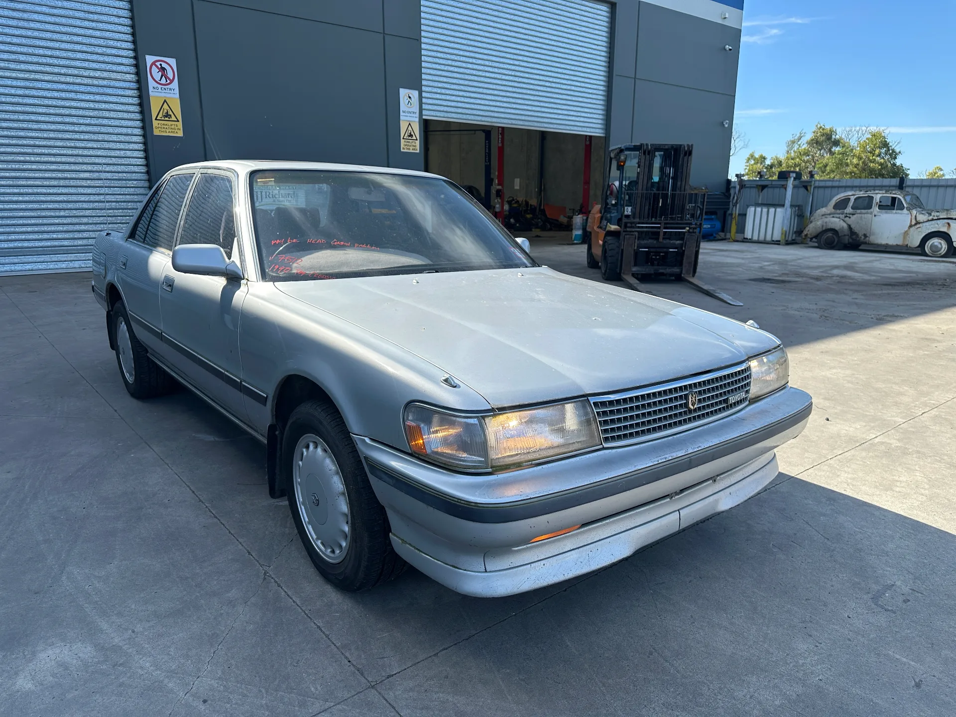 Car Wreckers - Toyota Cressida 1990 Silver Auto Petrol